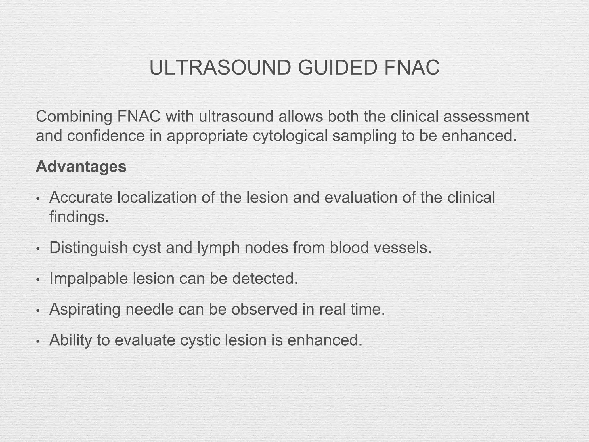BIOPSY clinical procedure which aids in diagnosis and treatment ...
