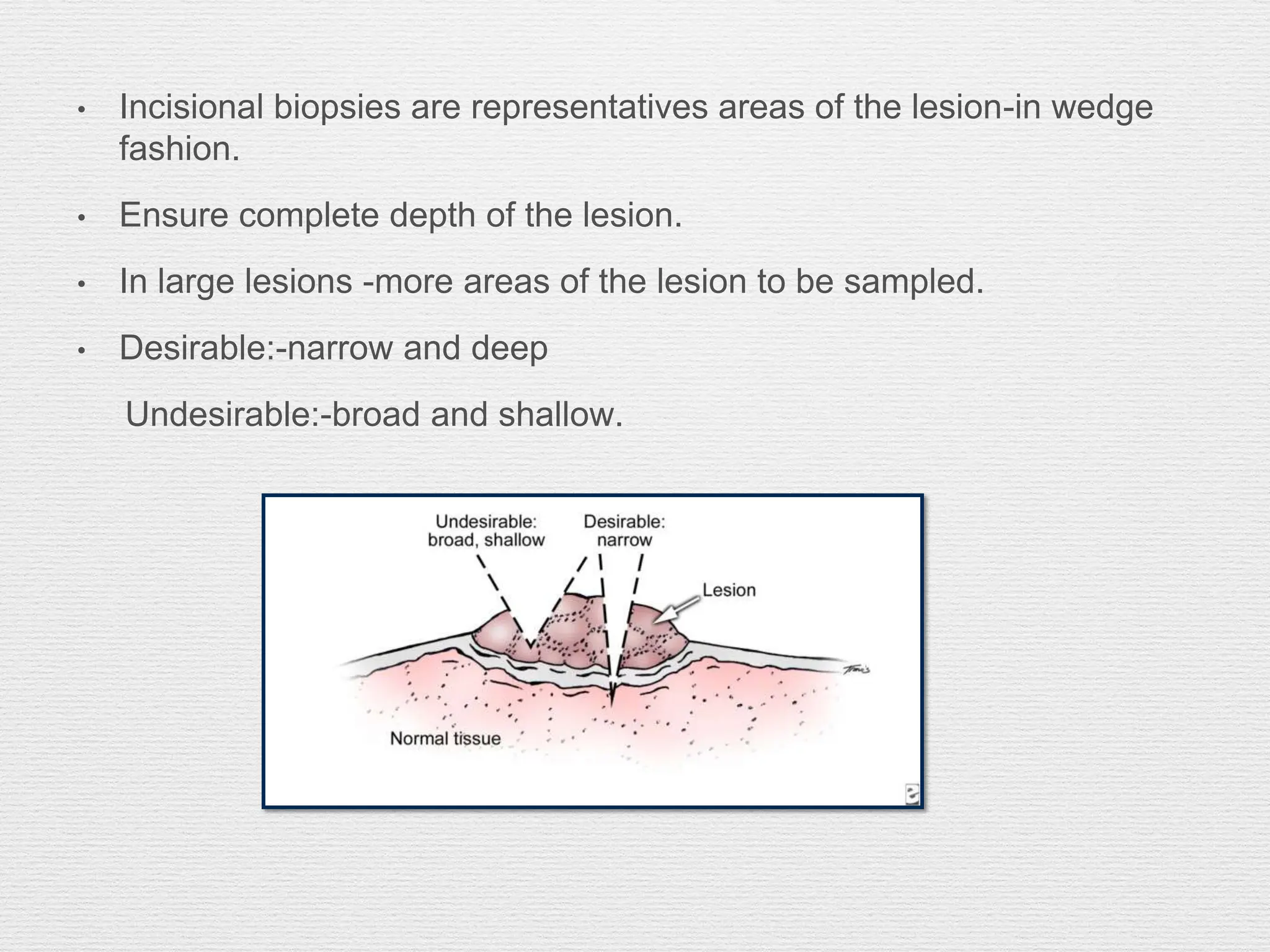 BIOPSY clinical procedure which aids in diagnosis and treatment ...
