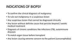 Biopsy of tissues and muscles Definition | PPT