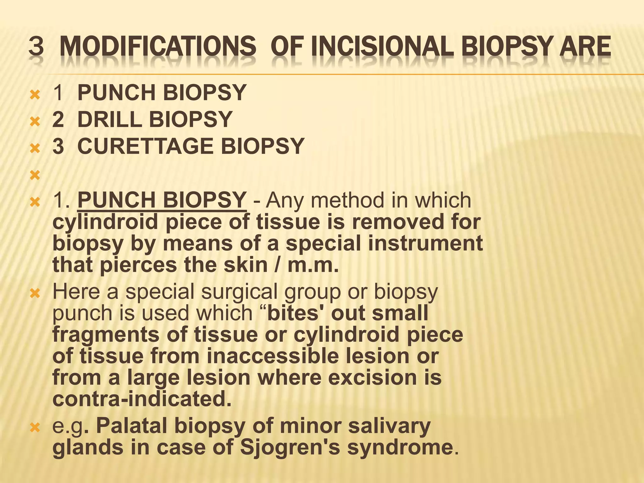 Biopsy and Exfoliative Cytology | PPTX