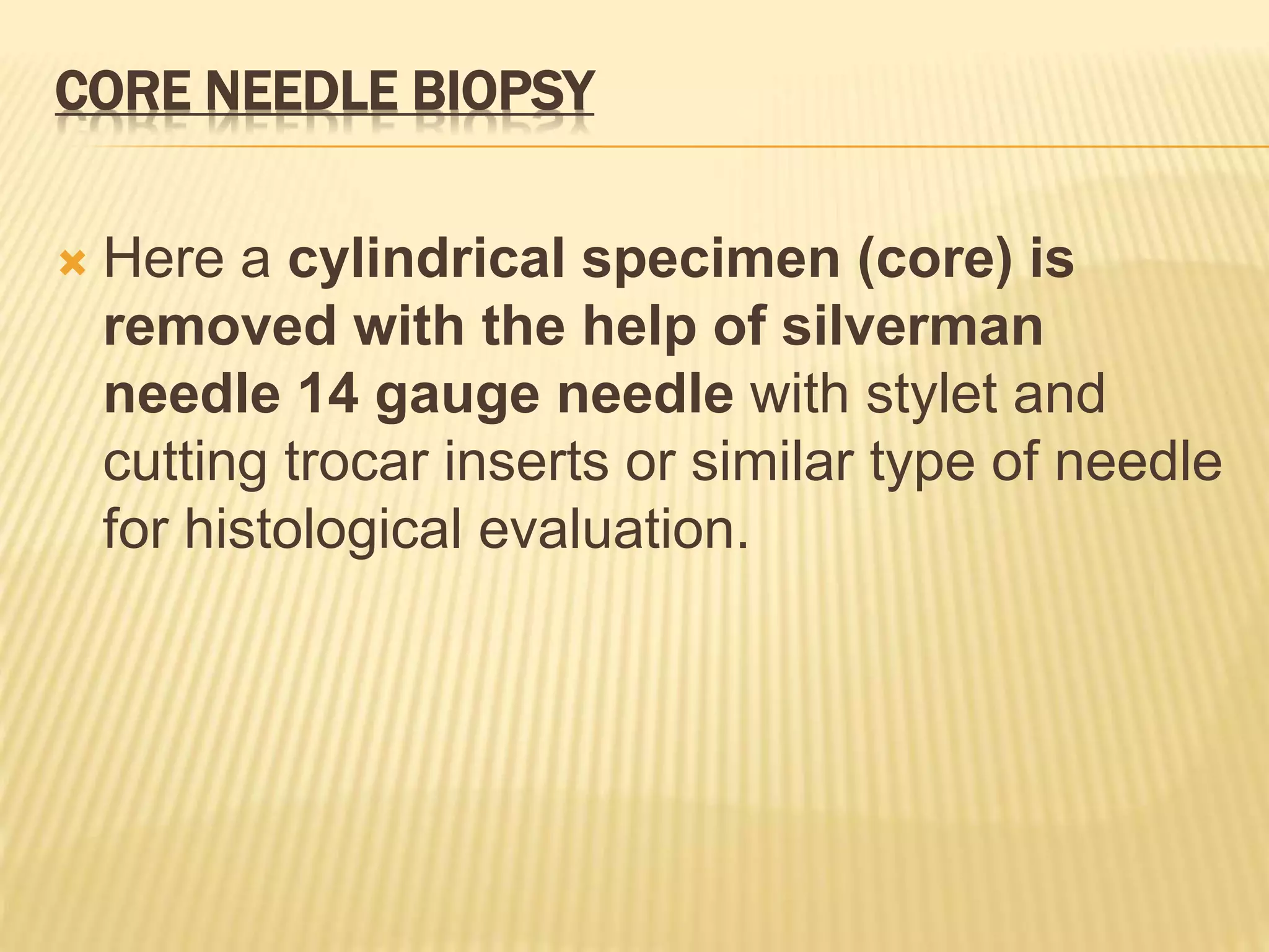Biopsy and Exfoliative Cytology | PPTX