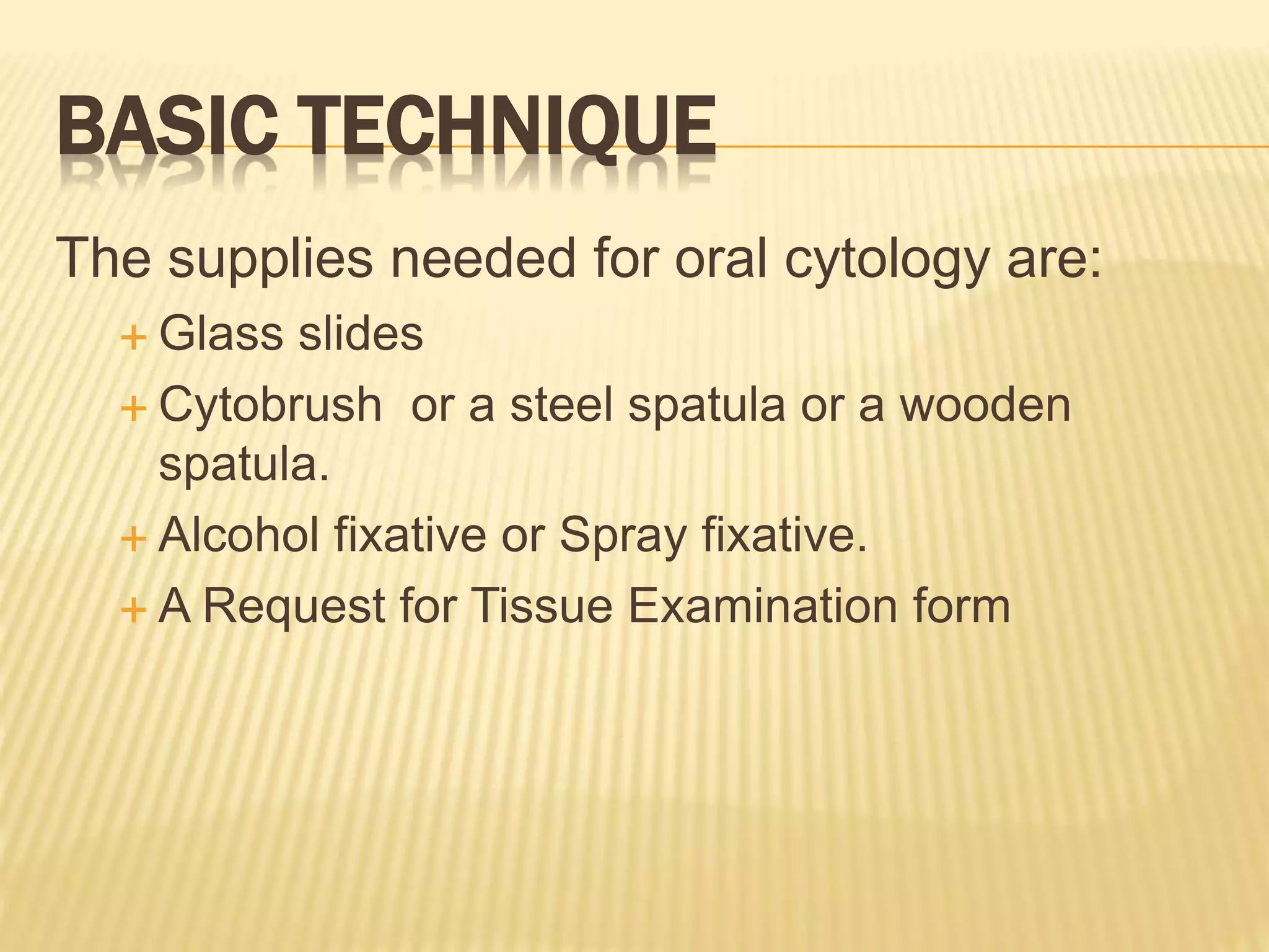 Biopsy and Exfoliative Cytology | PPTX