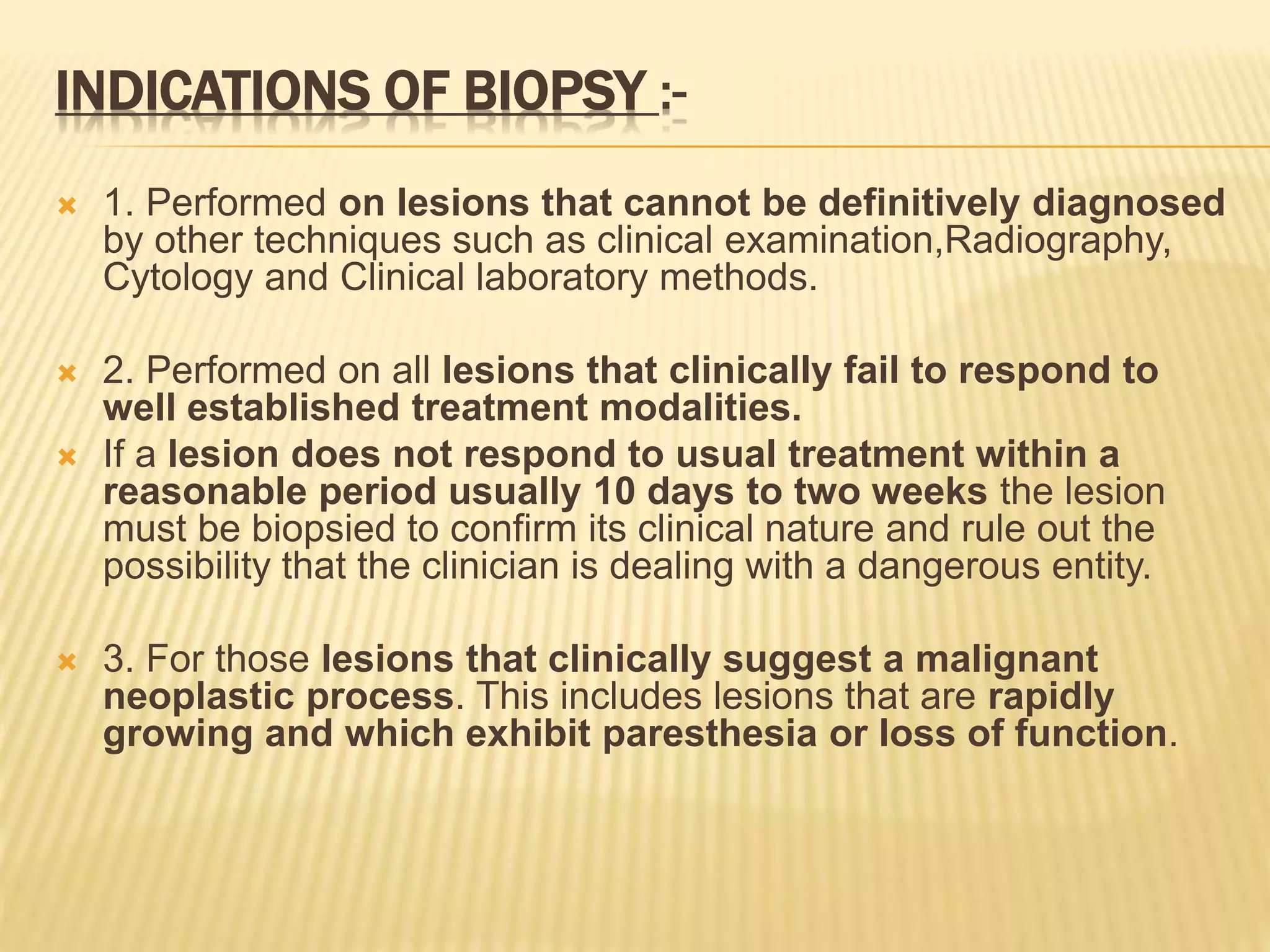 Biopsy and Exfoliative Cytology | PPTX