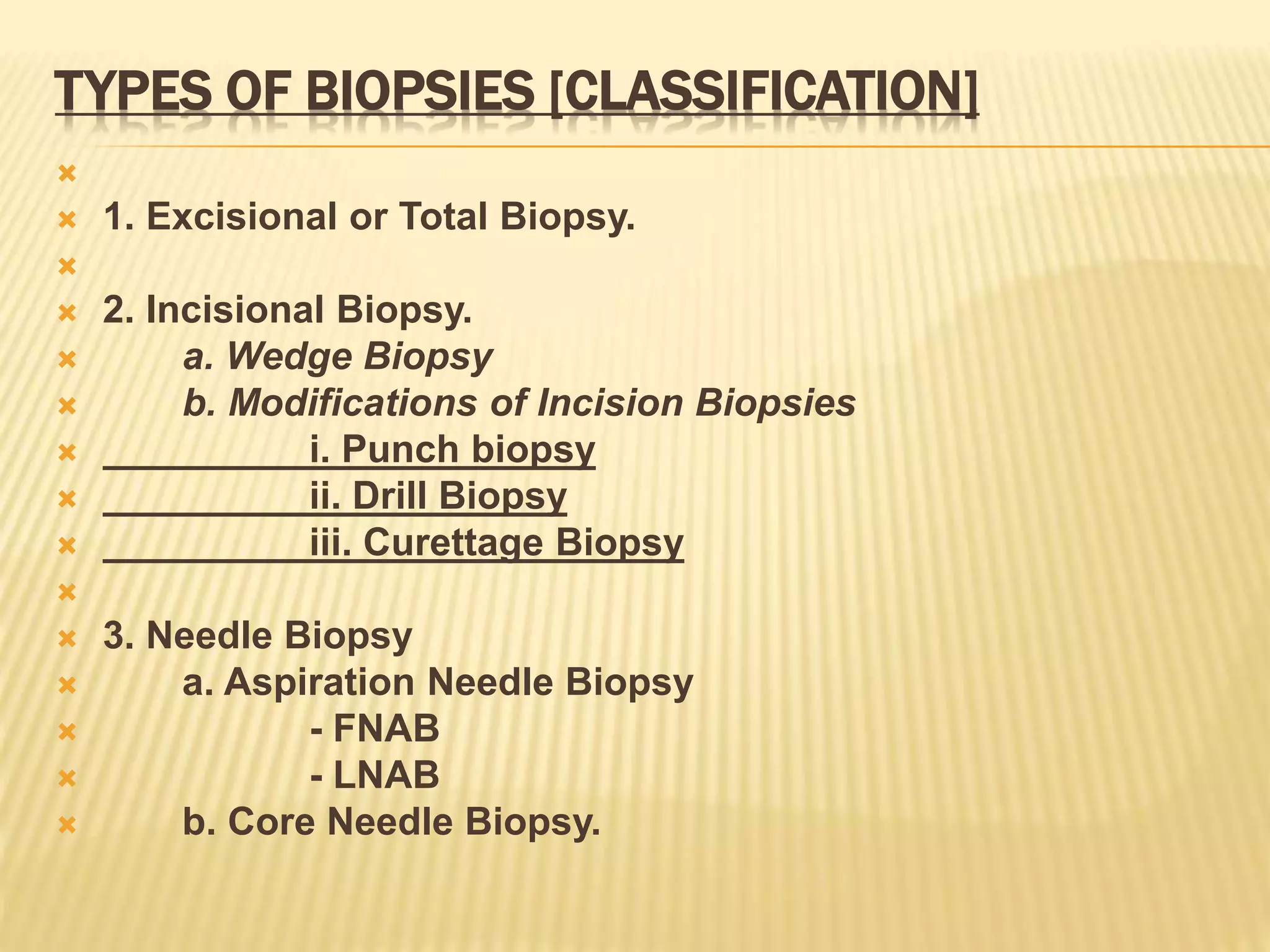 Biopsy and Exfoliative Cytology | PPTX