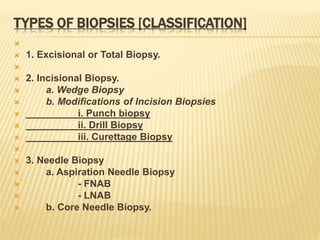 Biopsy and Exfoliative Cytology | PPT