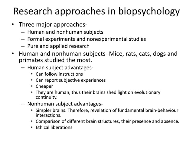 Biopsychology.pptx | Brain and Nervous System Disorders | Diseases and ...