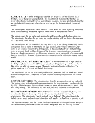 Biopsychosocial assessment no identifiers | PDF