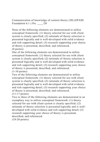 Biopsychosocialspiritual (BPSS) Assessment (100 points) (EPASS 6.1.docx