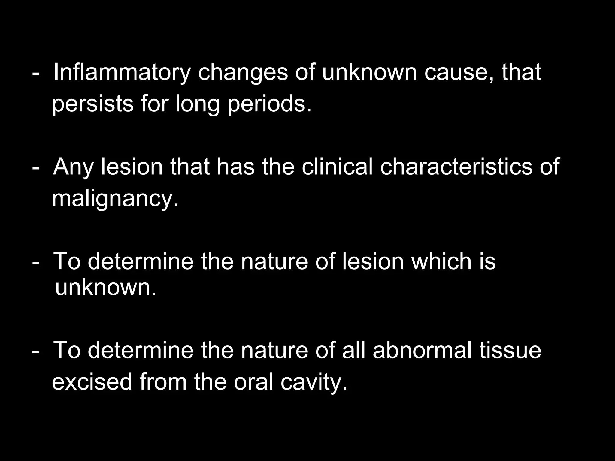 Biopsy for presentation | PPT