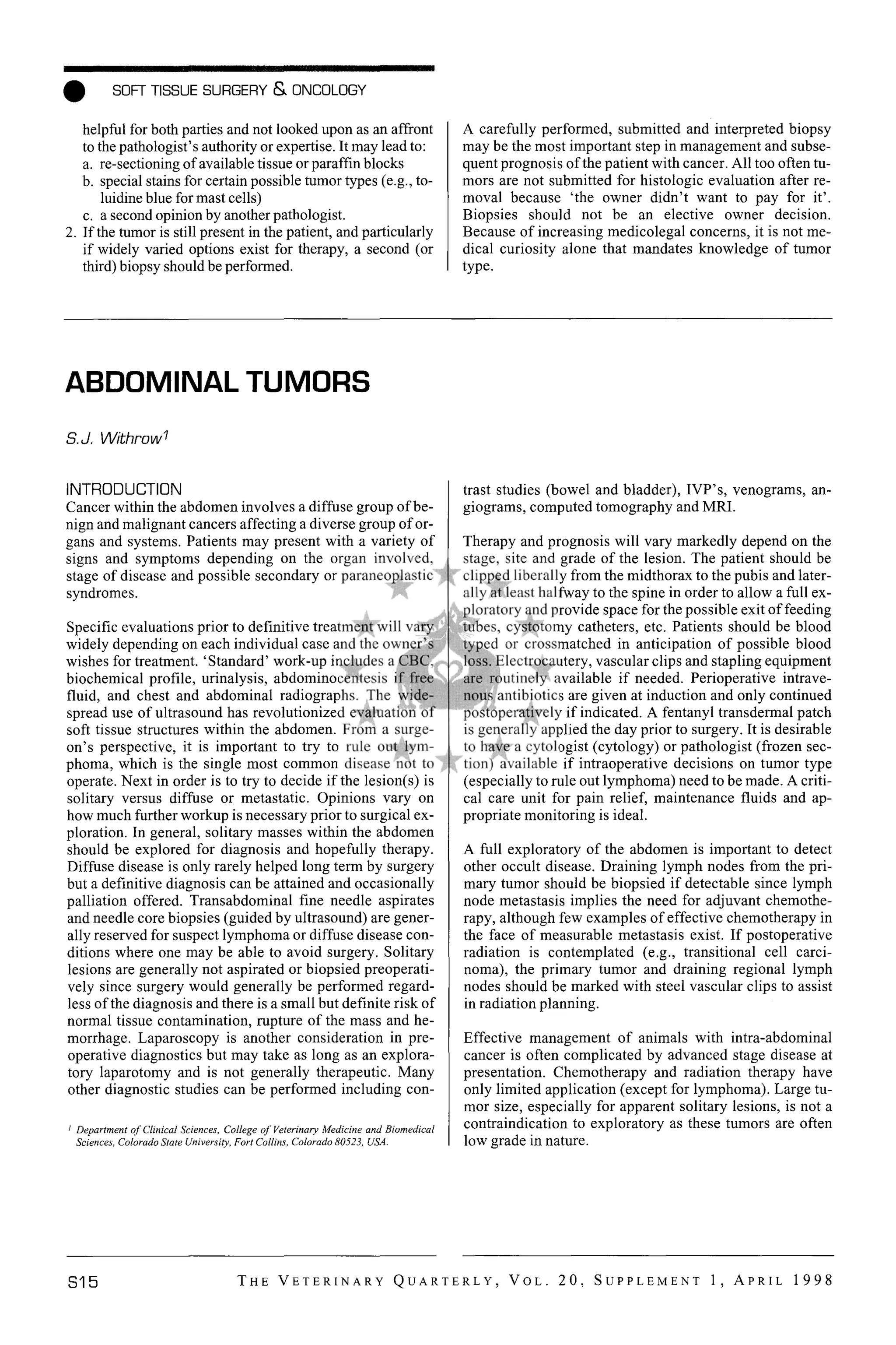 Biopsy principles | PDF