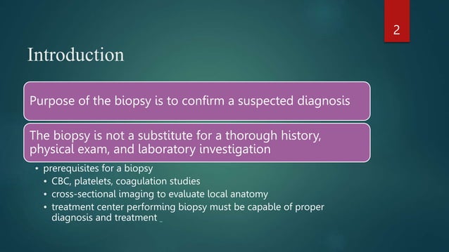 biopsy principles.pptx | Cancer | Diseases and Conditions