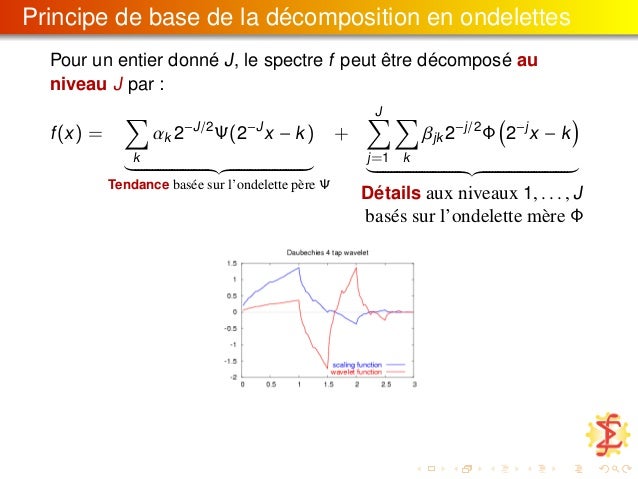 Données métabolomiques, apprentissage et ondelettes