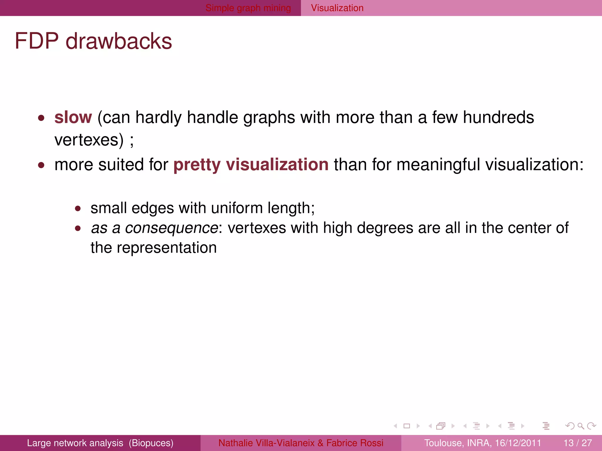 Large network analysis : visualization and clustering | PDF | Computer Networking | Computing