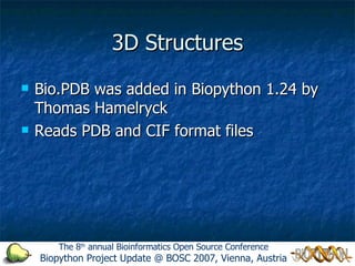 Biopython | PPT