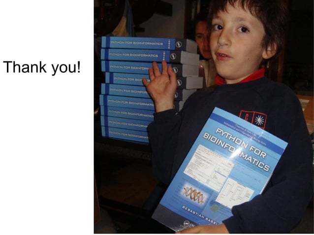 Biopython: Overview, State of the Art and Outlook | PPT