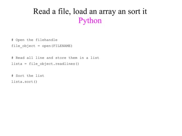 Biopython: Overview, State of the Art and Outlook | PPT