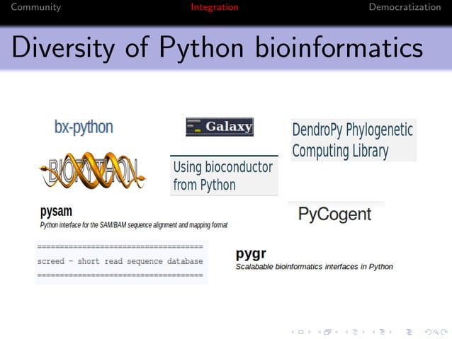 Biopython at BOSC 2010 | PPT