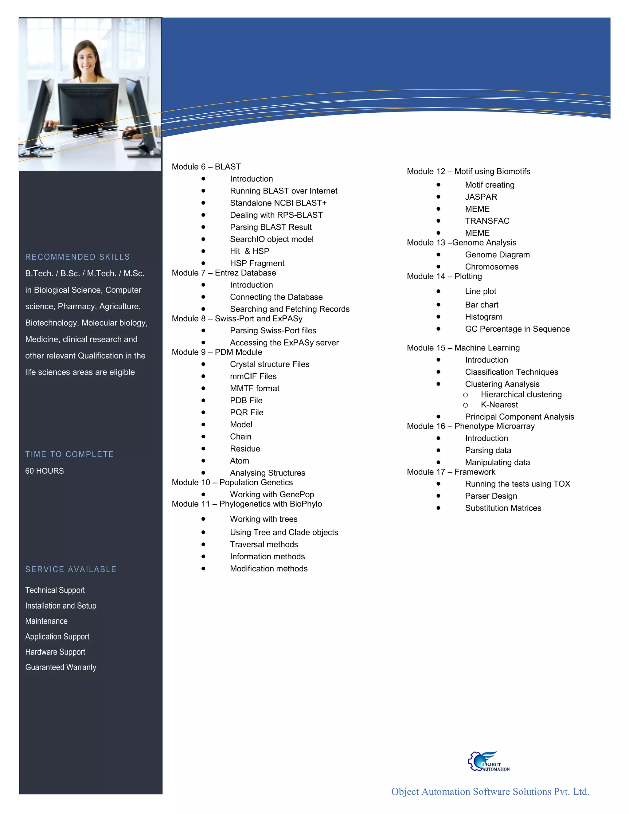 Bio python Agenda | PDF