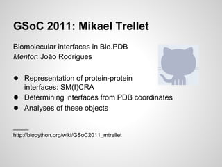 Biopython Project Update (BOSC 2012) | PPT