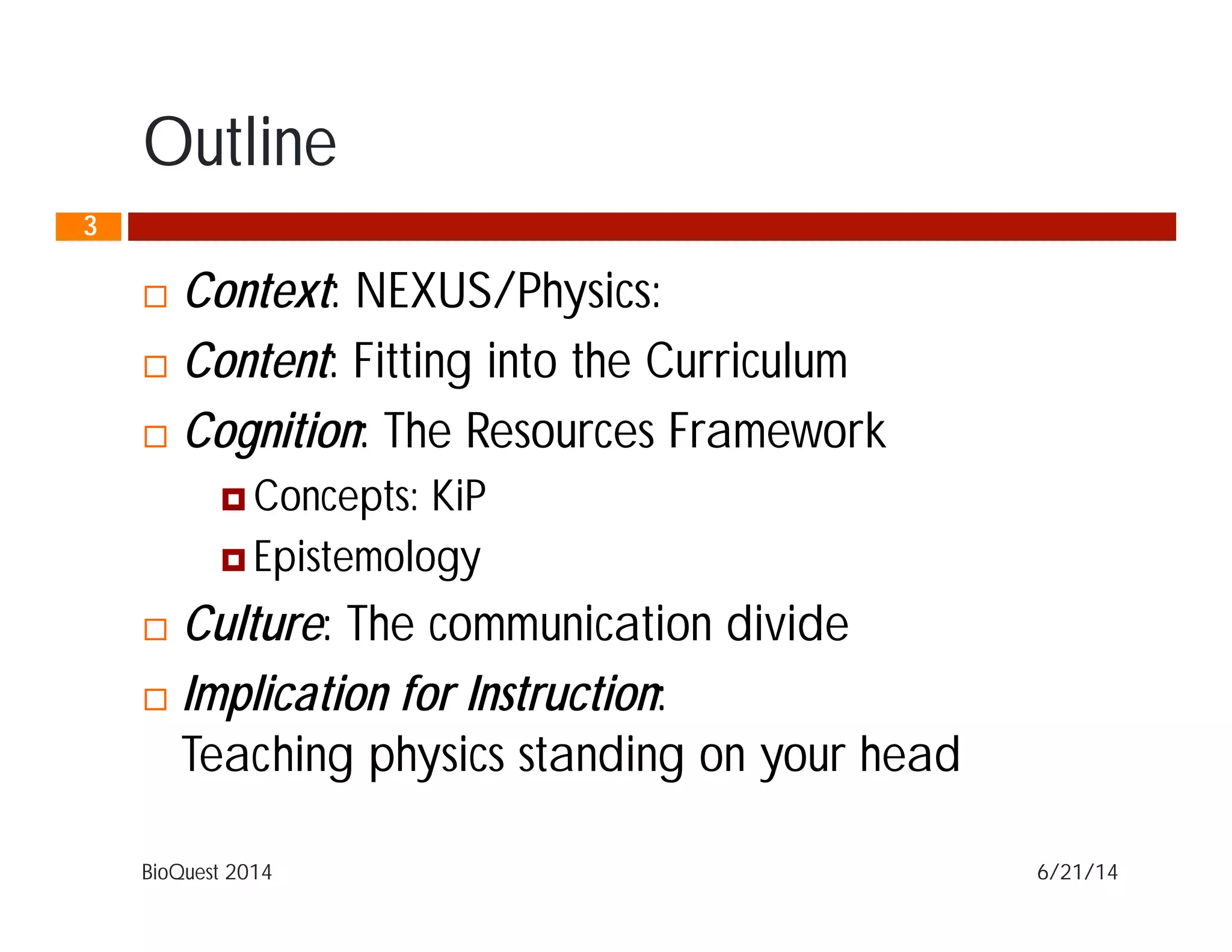 Bridging the silos: Opening a connection between physics and biology instruction | PDF