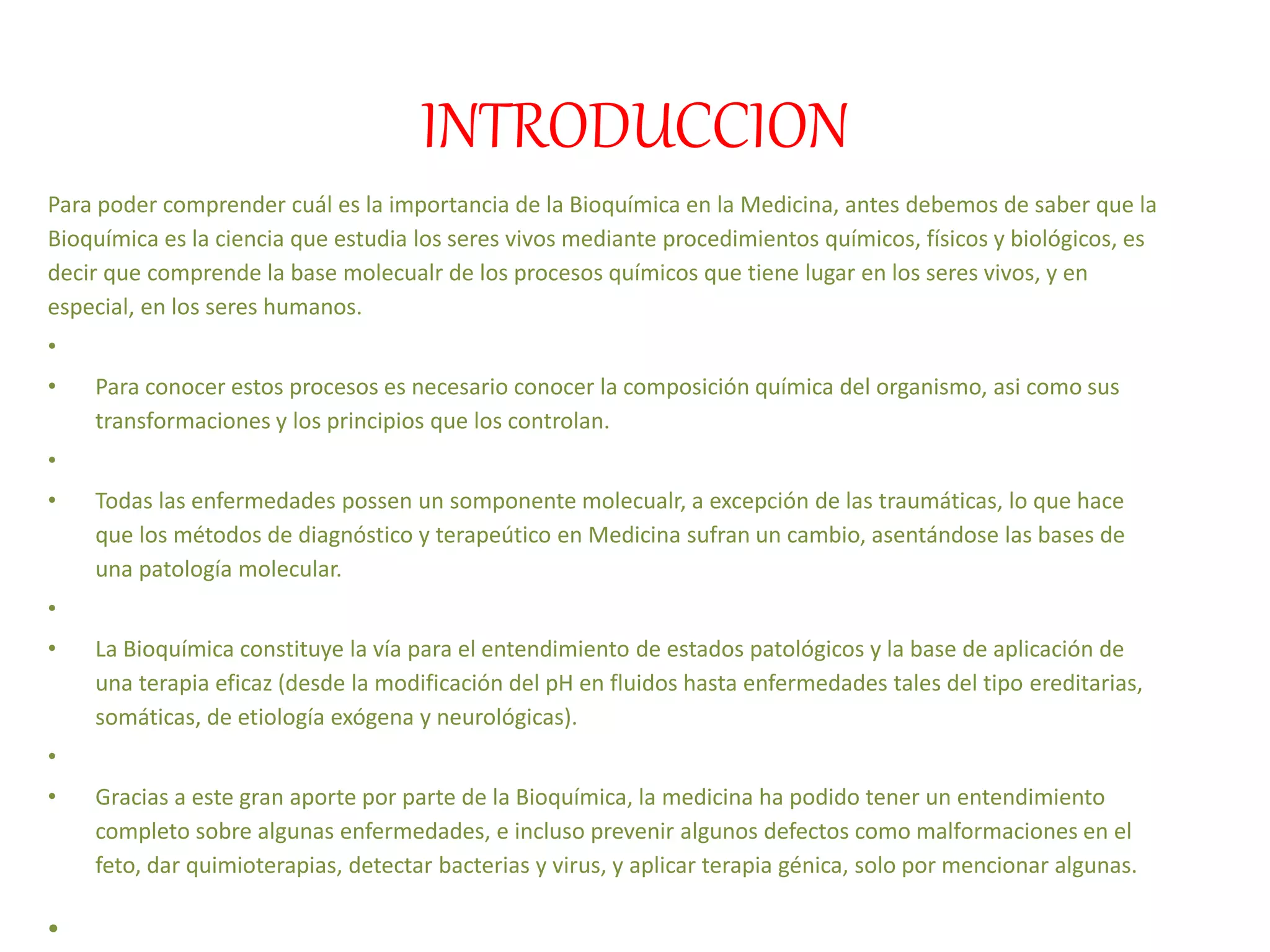 Bioquimica humana | PPT