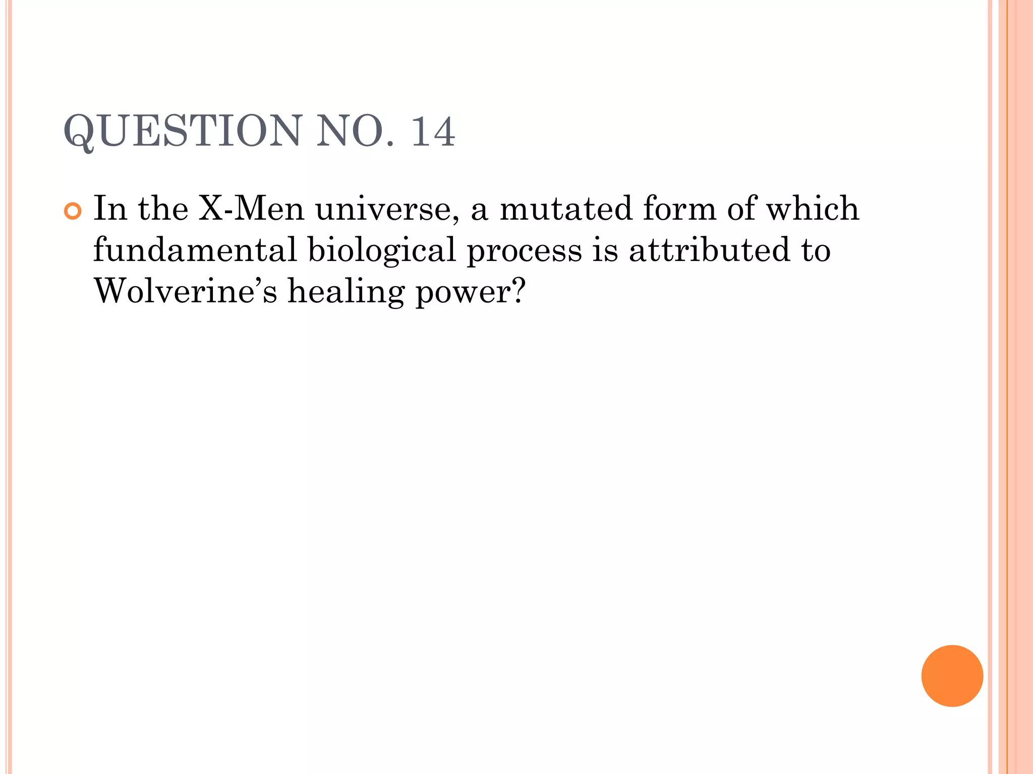 Bio Quiz Prelims | PDF