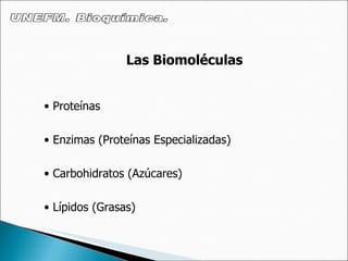 BioquíMica | PPT