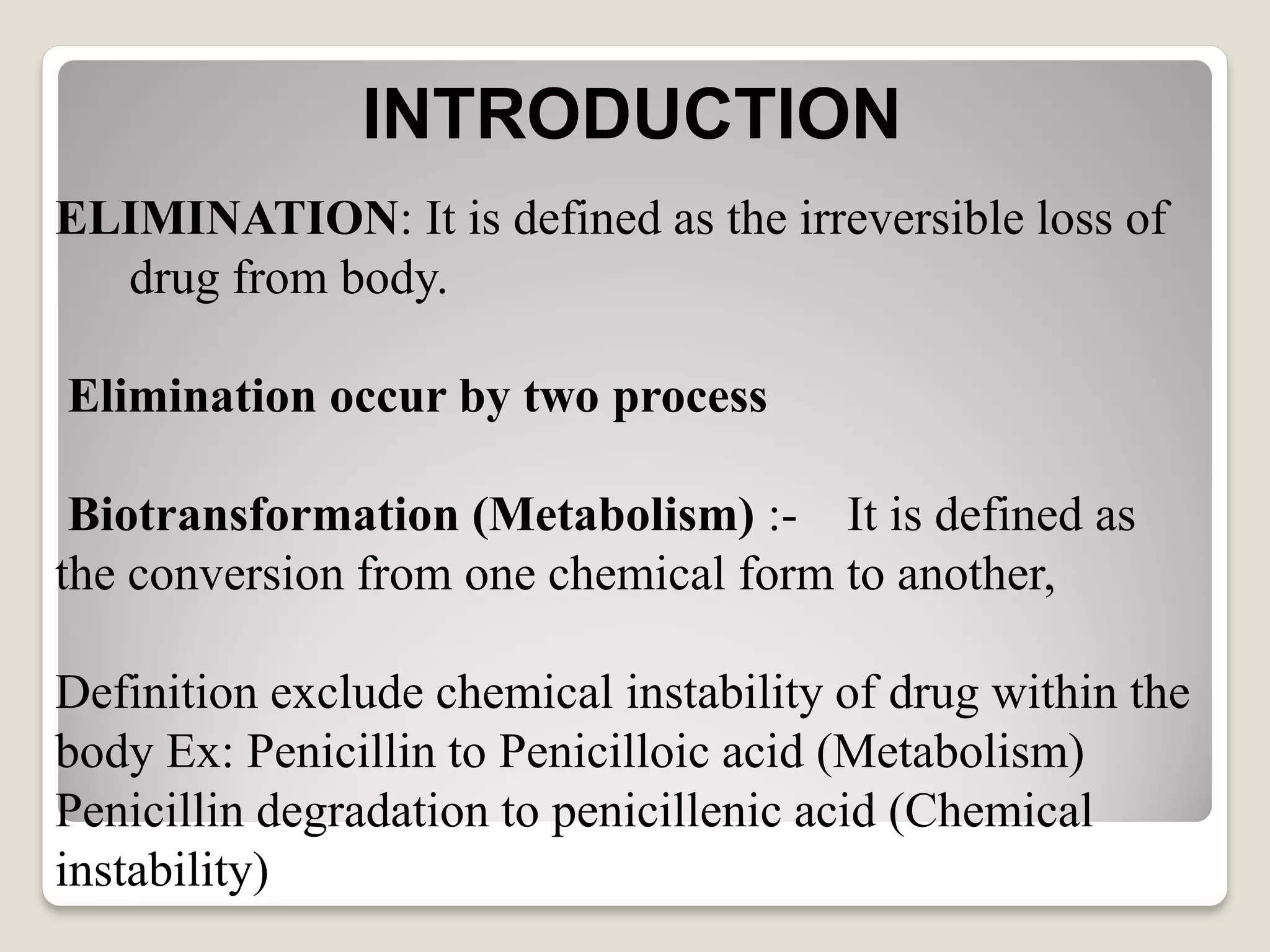 Bioransformation ( Biopharmaceutics ) | PDF