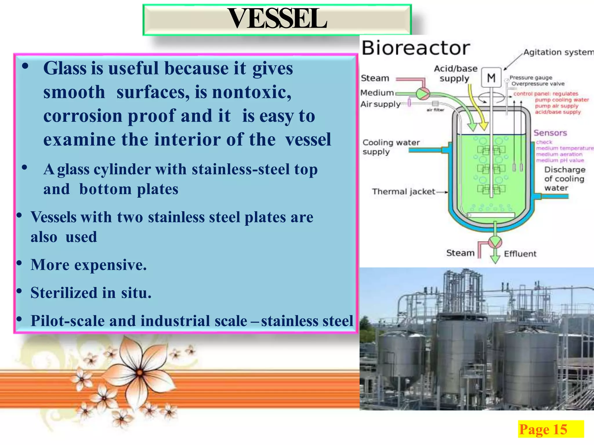 Bioreactor and applications of bioreactors | PPTX | Biotech and ...