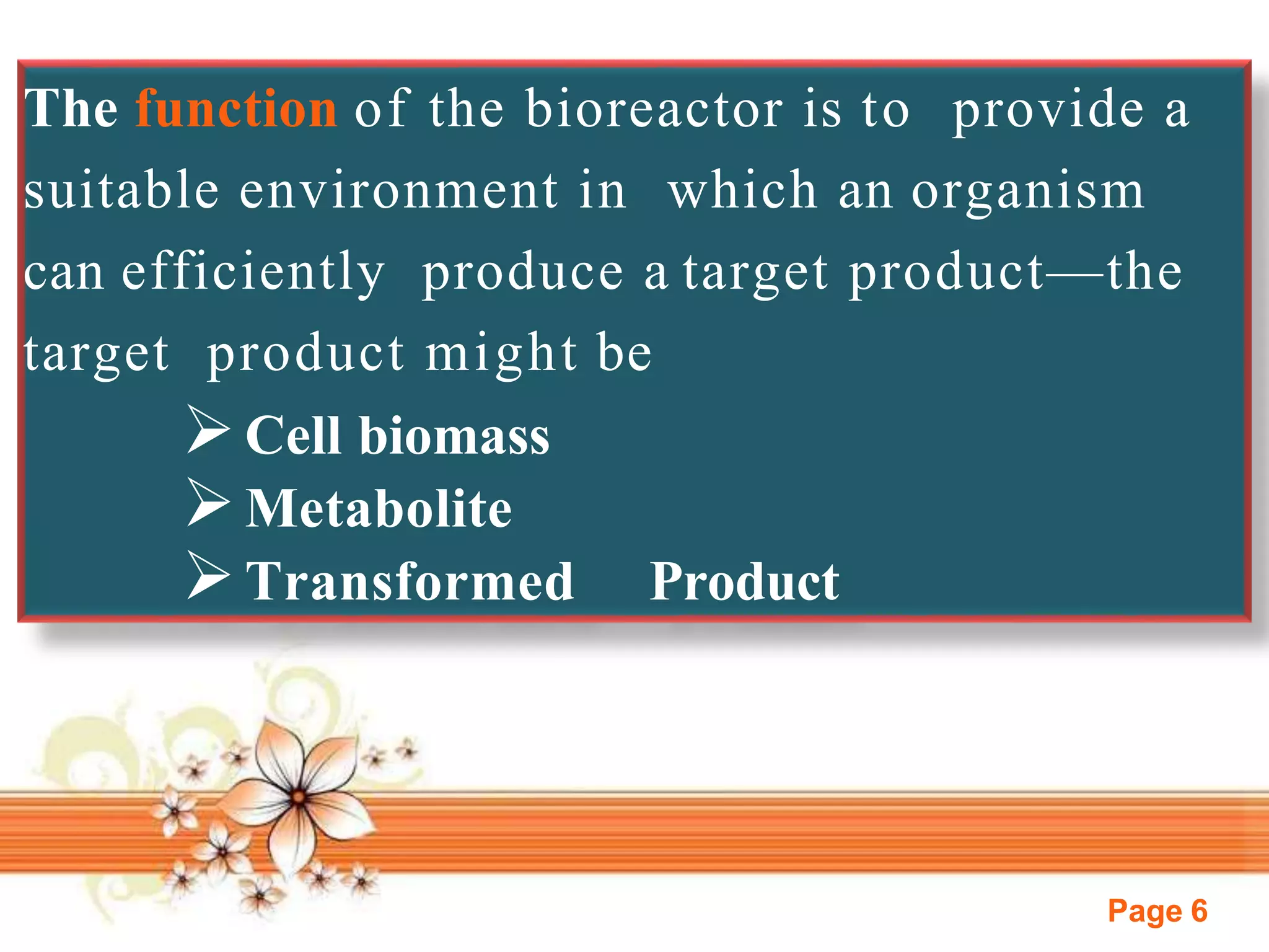 Bioreactor and applications of bioreactors | PPTX | Biotech and Biomedical Industry | Industries