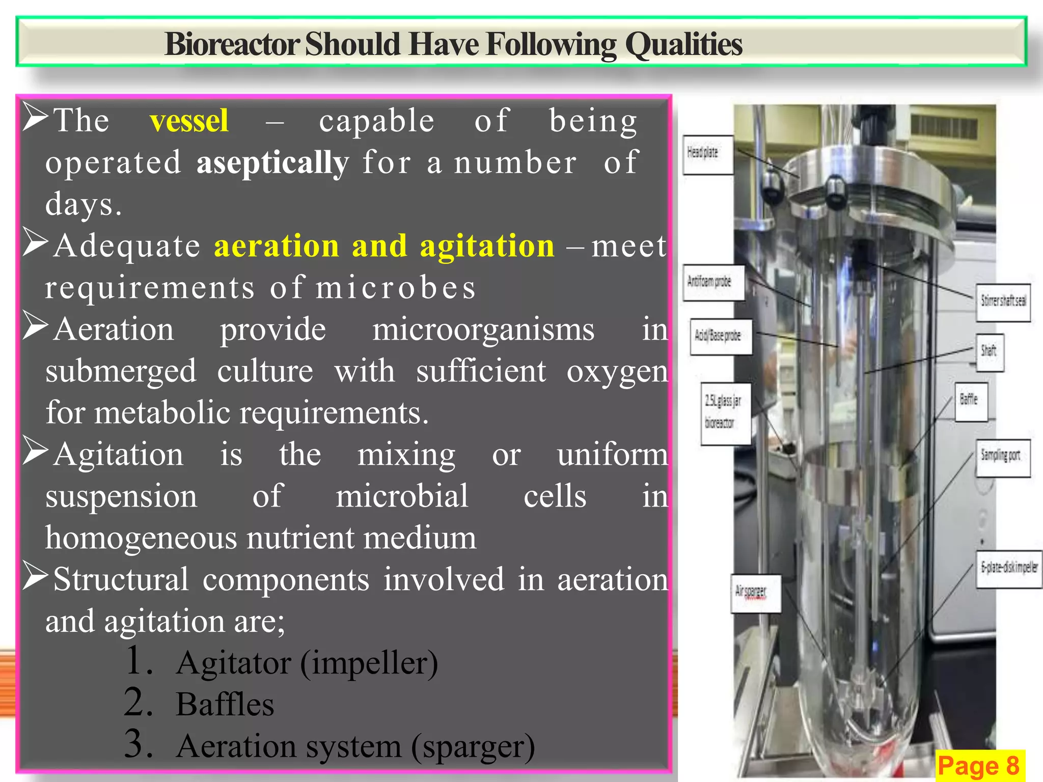 Bioreactor and applications of bioreactors | PPT