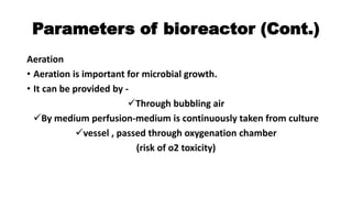 Bioreactor Overview | PPTX