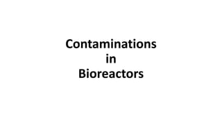 Bioreactor Overview | PPTX | Biotech and Biomedical Industry | Industries