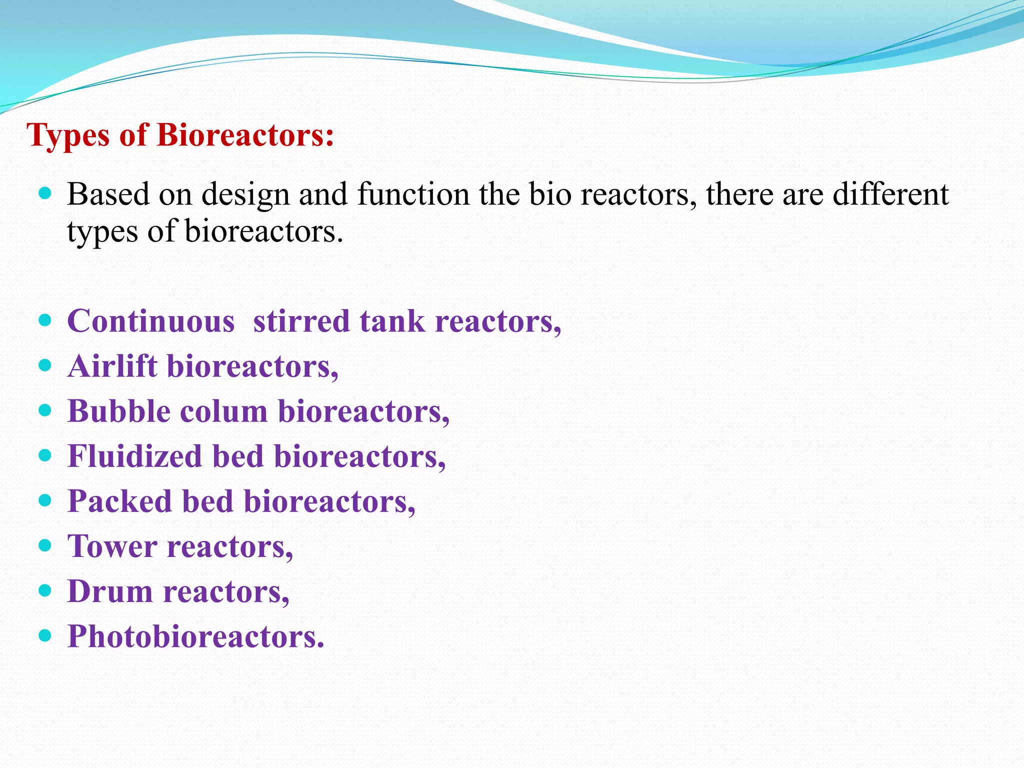 Bioreactors | PDF
