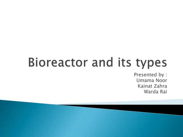 Bioreactors | PPT