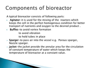 Bioreactors | PPTX