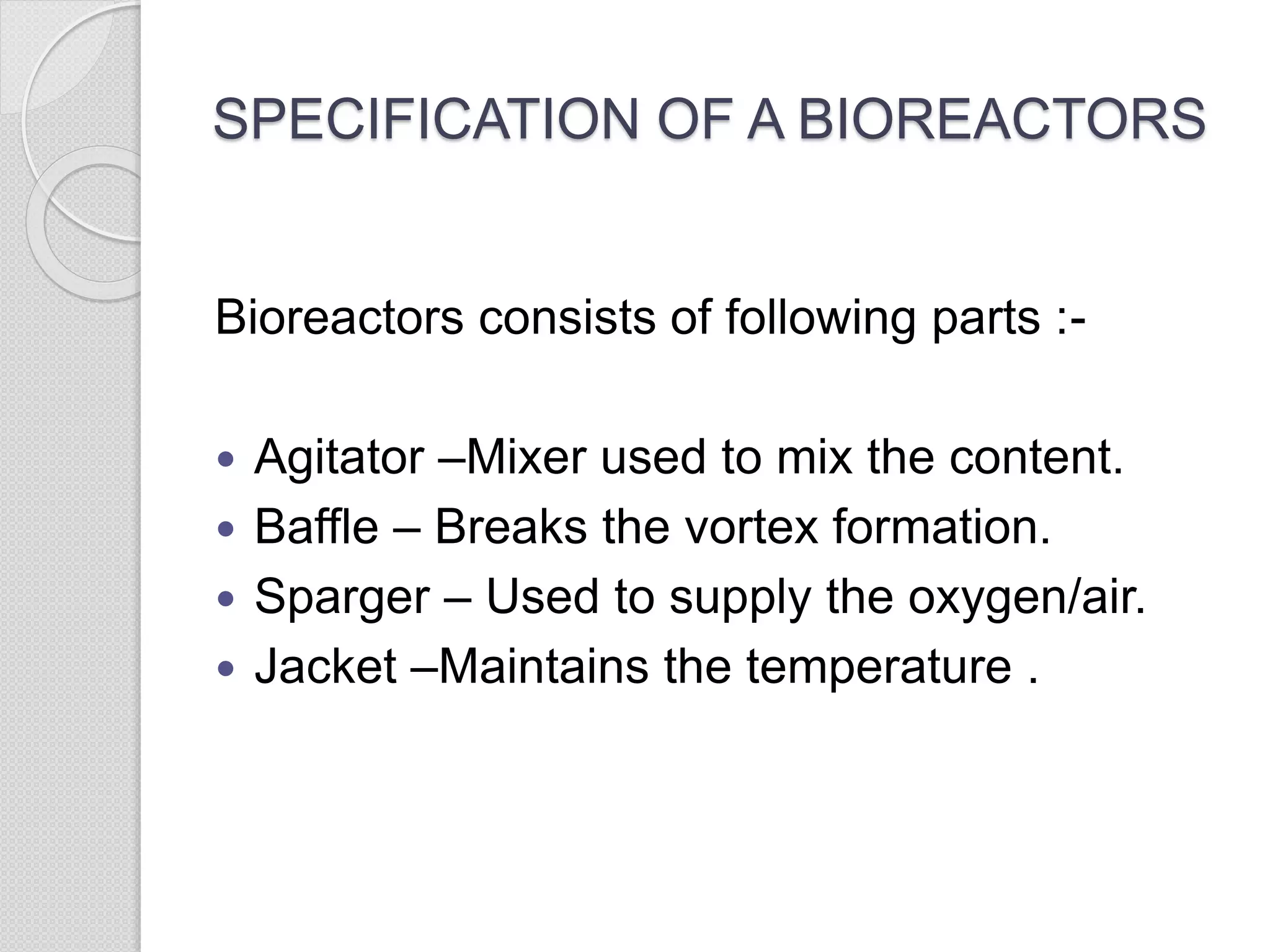 Bioreactors | PPTX