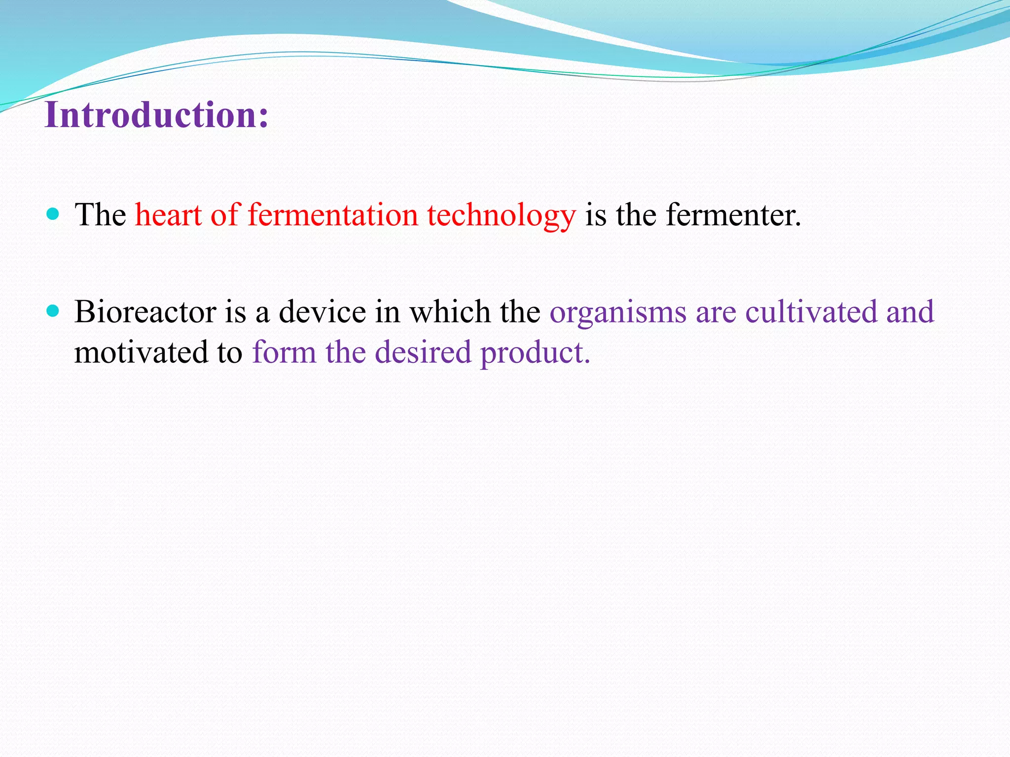 Bioreactors | PPT