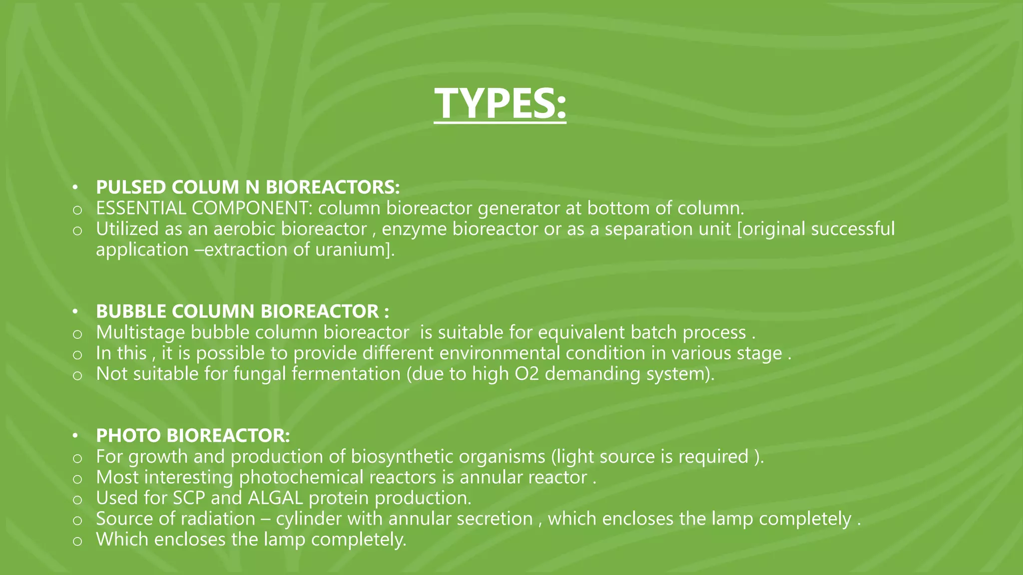 Bioreactors | PPTX