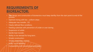 Bioreactors | PPTX