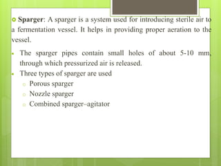Bioreactors - Basic Designing and Types.pptx | Biotech and Biomedical ...