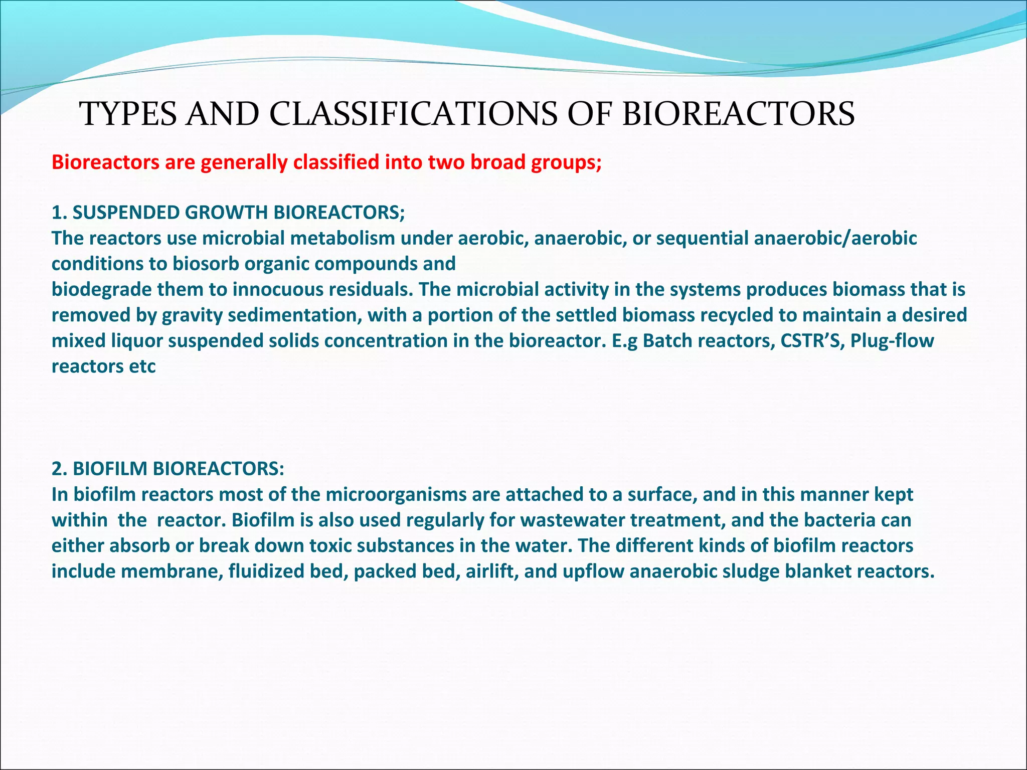 Bioreactors ppt atun | PPT