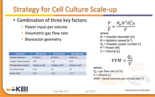 Scalability of a Single-Use Bioreactor Platform for Biopharmaceutical ...