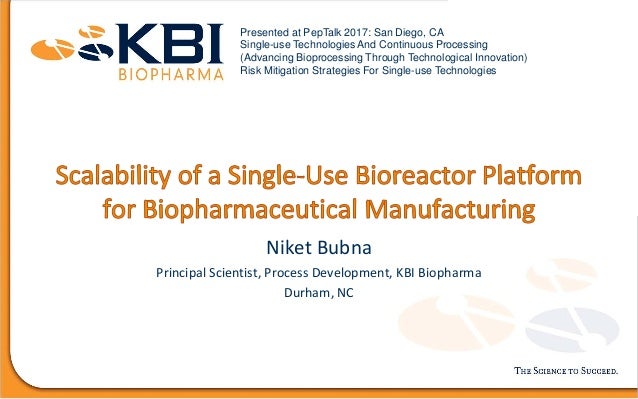 Scalability of a Single-Use Bioreactor Platform for Biopharmaceutical…