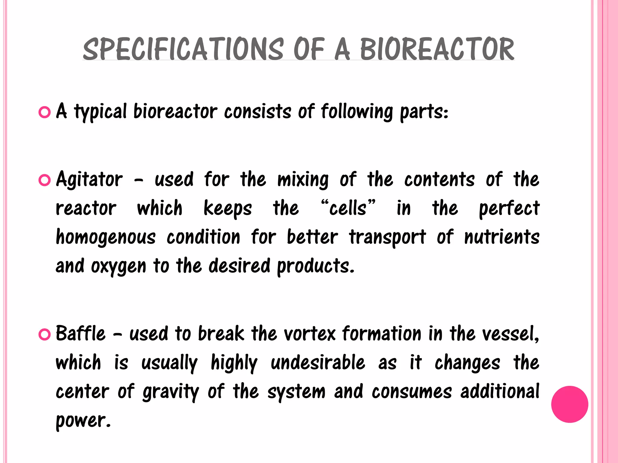 BIOREACTORS OR FERMENTERS | PDF