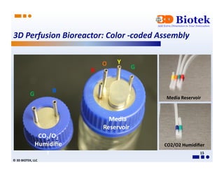 3D Perfusion Bioreactor Technical Presentation | PDF