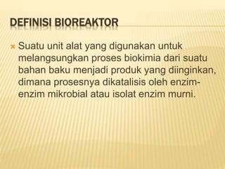 Bioreaktor | PPTX
