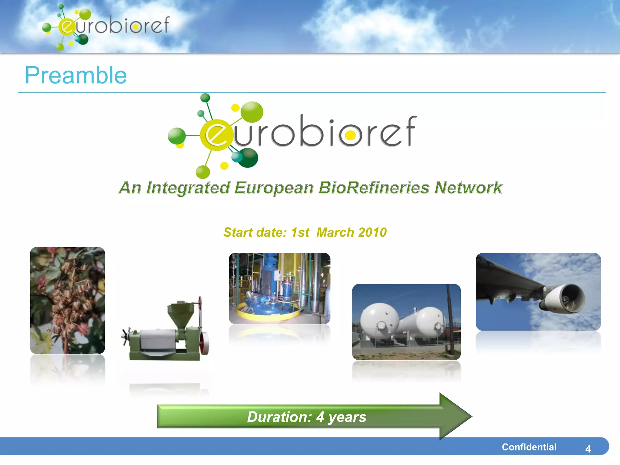 Biorefinery euro bioref (19 slides) | PPT
