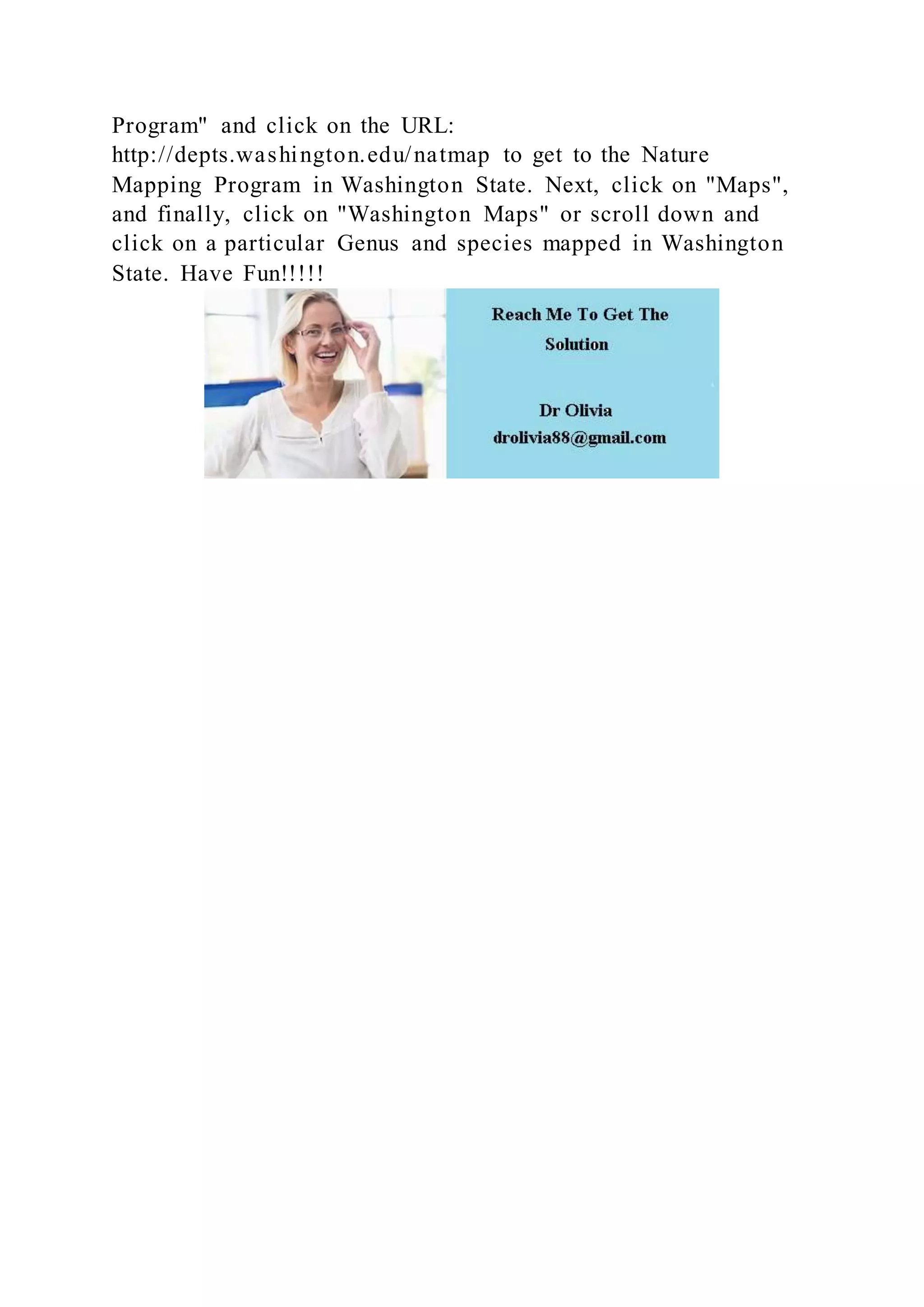 Bioregional Portrait (50 pts. possible) The following assignment | DOCX