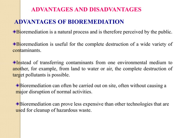 Bioremediation | PPTX